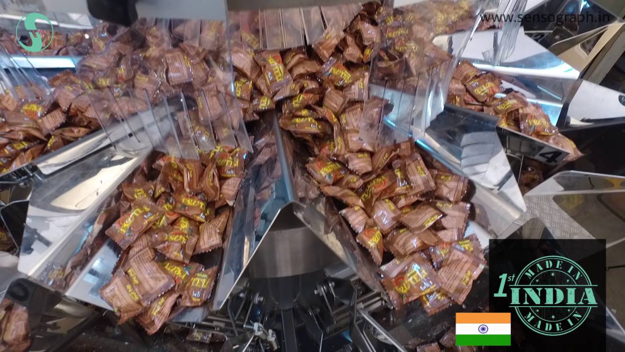 Fully Automatic Multihead Weigher Machine - Intego - by Sensograph ...