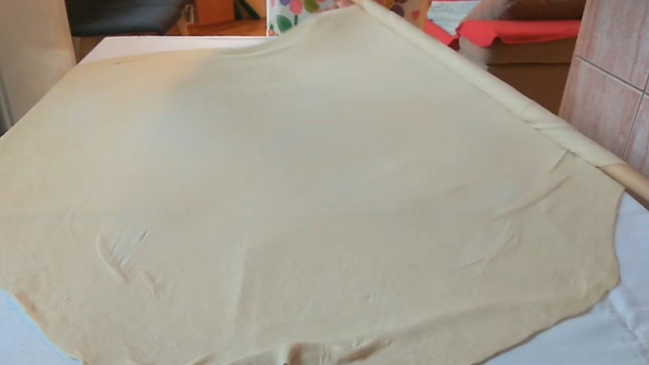 Kako napraviti tijesto za sve pite. Razvijanje jufke! - YouTube