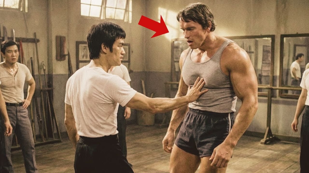 Bruce Lee TOLD Arnold "Muscles Don't Stop Speed—Hit Me" — 7s Later He ...