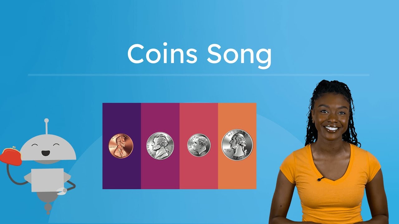 Coin Review Song - Pennies, Nickels, Dimes, and Quarters - YouTube