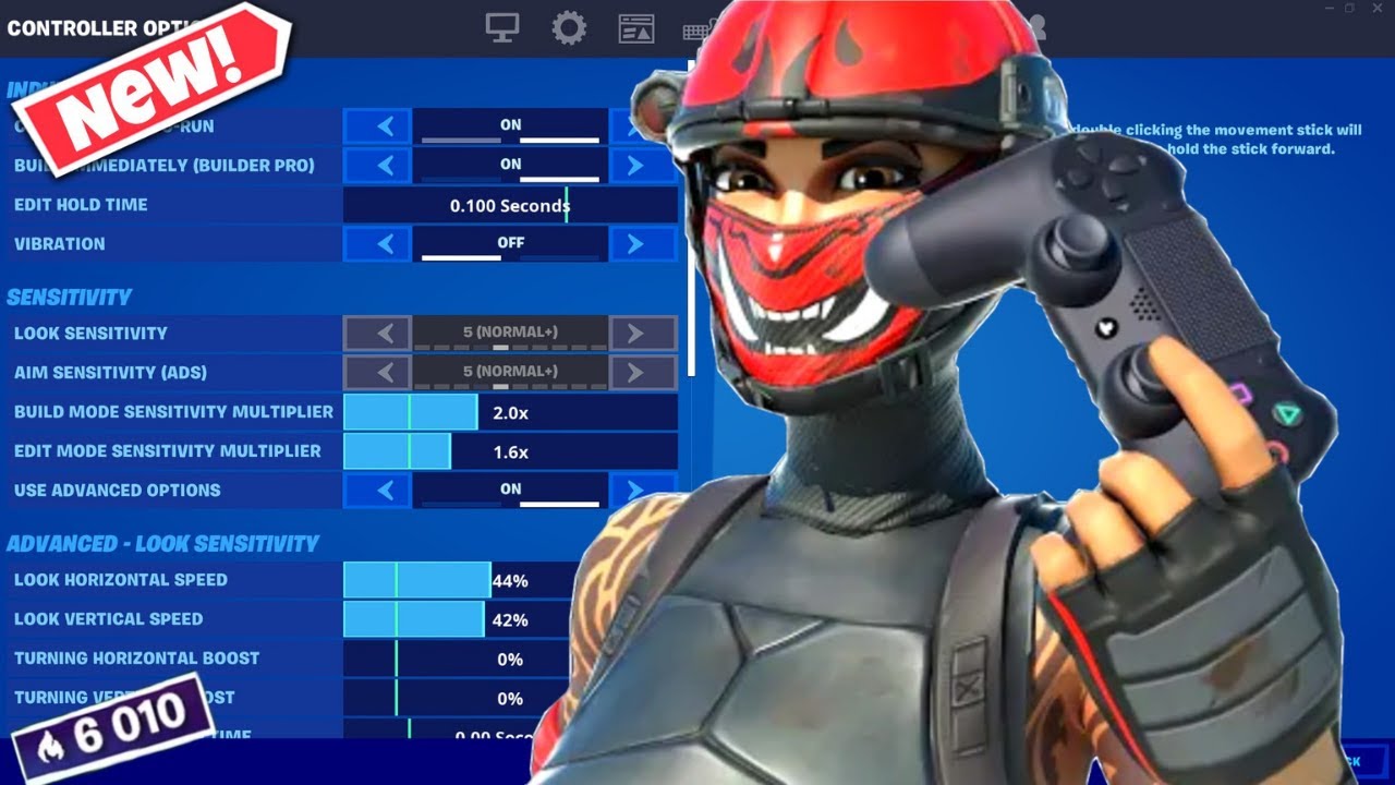 New *BEST* Controller Fortnite Settings *AIMBOT* - Season 5 Settings ...