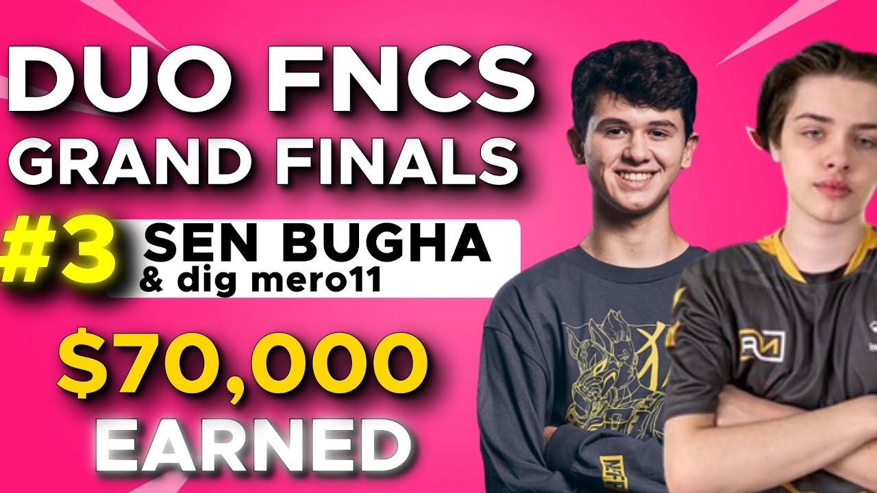 HOW BUGHA GOT 3RD IN FNCS GRAND FINALS 🏆 ( $70,000 ) ( w/Mero ) - YouTube