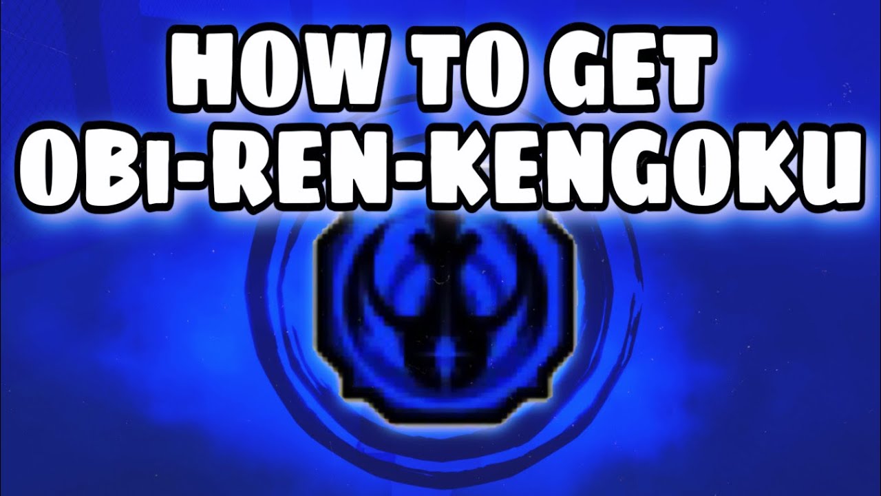 HOW TO GET OBI-REN-KENGOKU SHINDO LIFE | SHINDO LIFE NEW CODES - YouTube