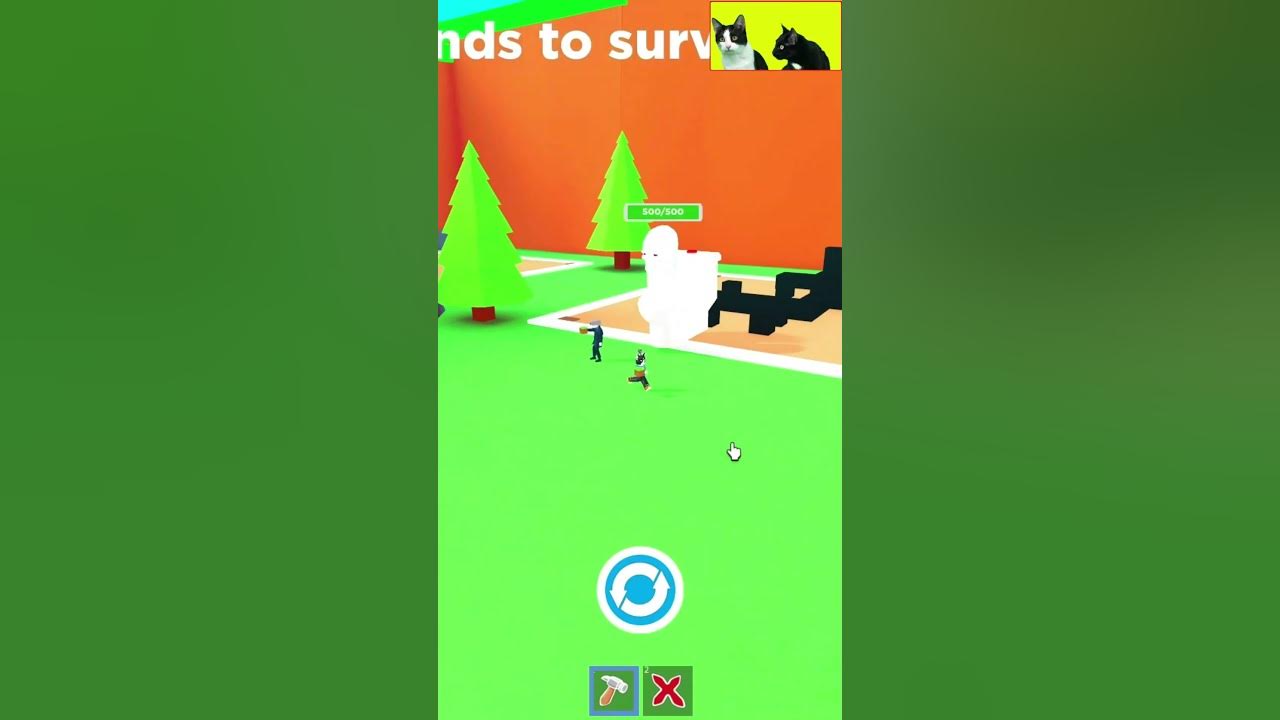 Skibidi Toilet Roblox Pero Jugando Con Gatitos Luna Y Estrella Shorts