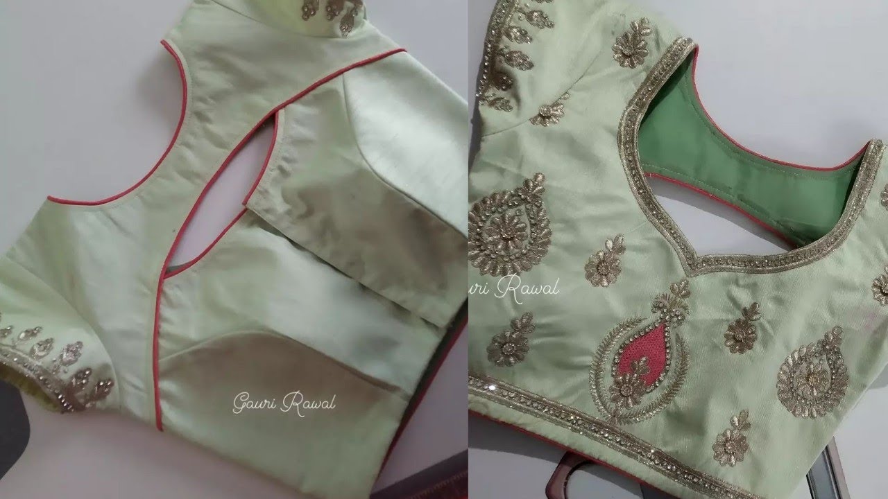 Boat Neck Front Neck Designs cutting and stitching. FRONT Open Boat ...