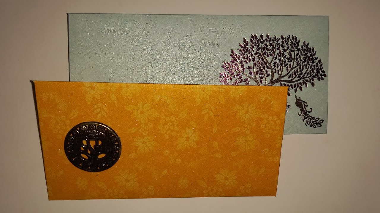 Wedding Card Se Handmade Lifafa || Easy Craft || Paper Craft ...