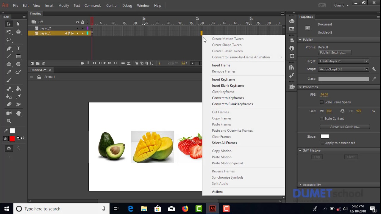 Cara Memanfaatkan Fitur Masking di Adobe Animate - YouTube
