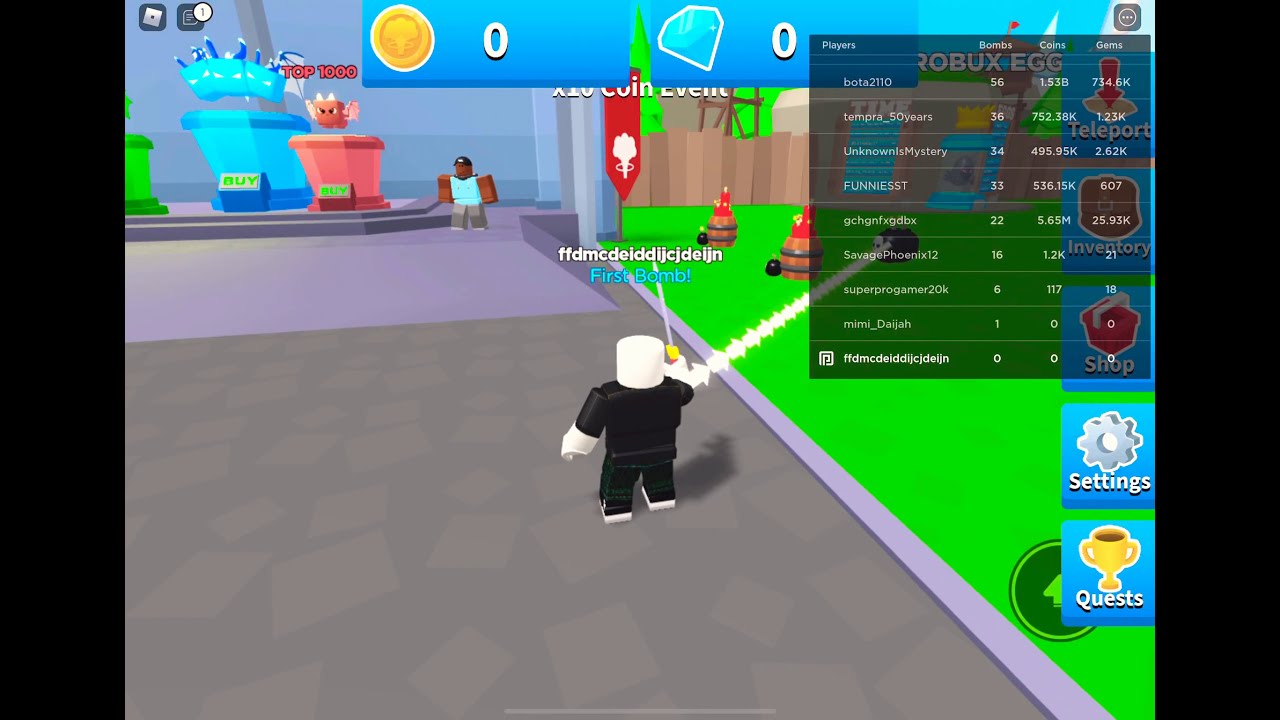 Roblox bomb simulator (PART 1!) - YouTube