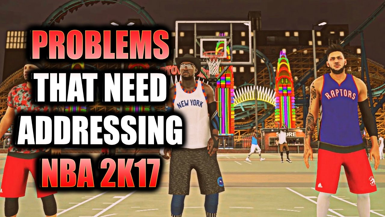 SHOT METER GLITCH, STAMINA, MyPARK LAG NEEDS ADDRESSING- NBA 2K17 - YouTube