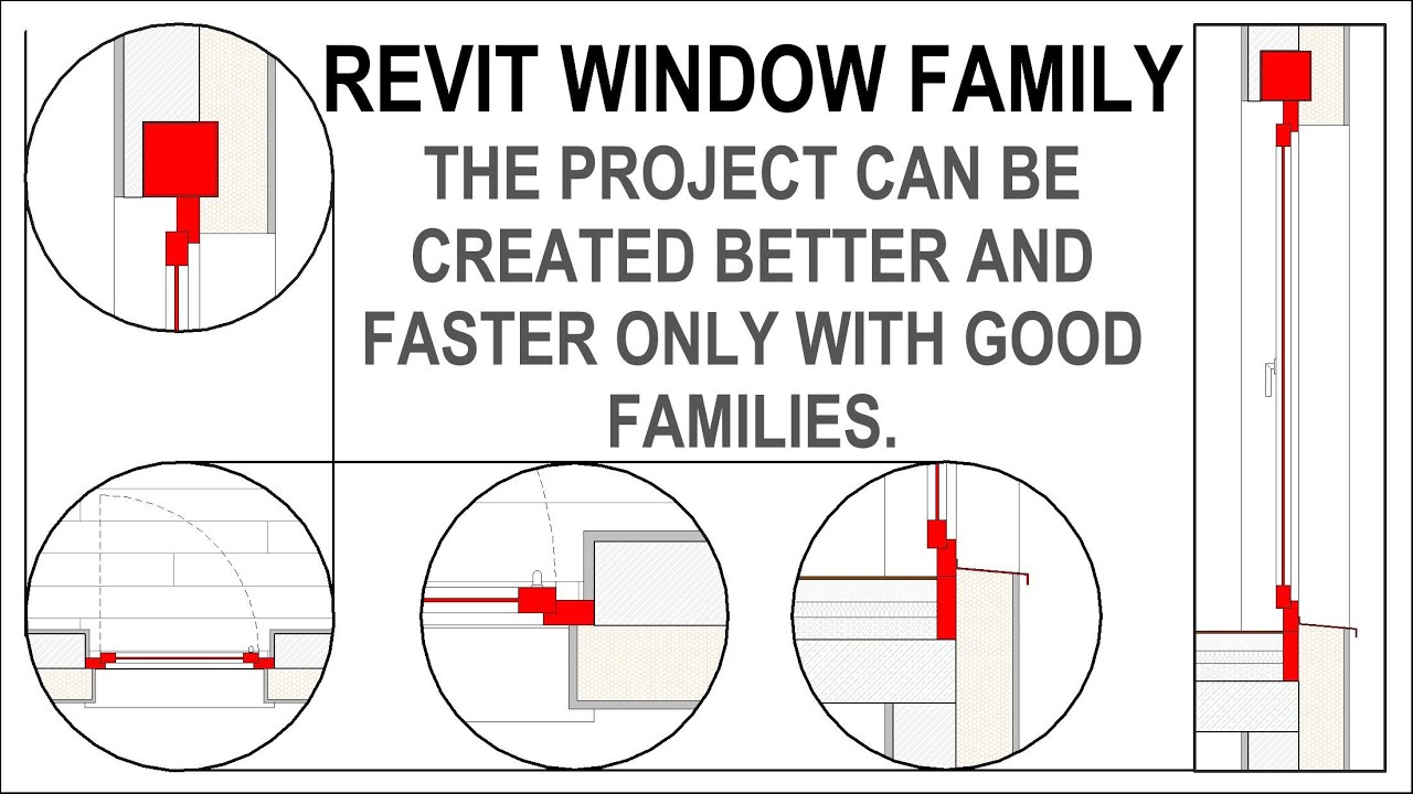 REVIT WINDOW FAMILY WITH ROLLING SHUTTER. MAKE YOUR PROJECTS FASTER AND ...