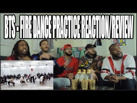BTS 방탄소년단 - FIRE 불타오르네 DANCE PRACTICE REACTION/REACTION