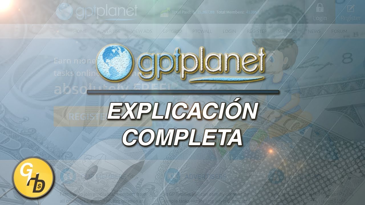 GPTPlanet | Que es y Como Funciona | Gana dinero gratis para payza y ...