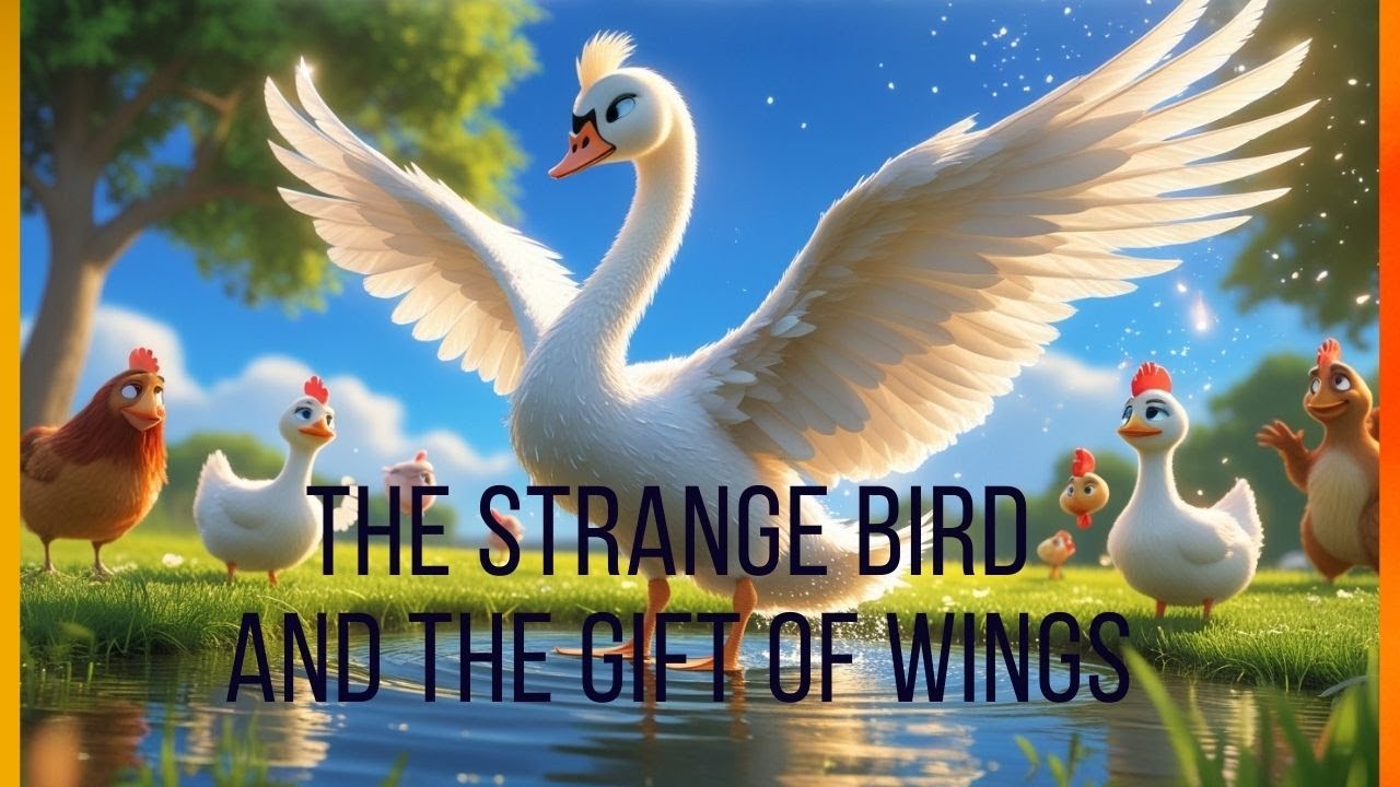 The Strange Bird’s Gift of Wings #youtube #childrenstories #education # ...