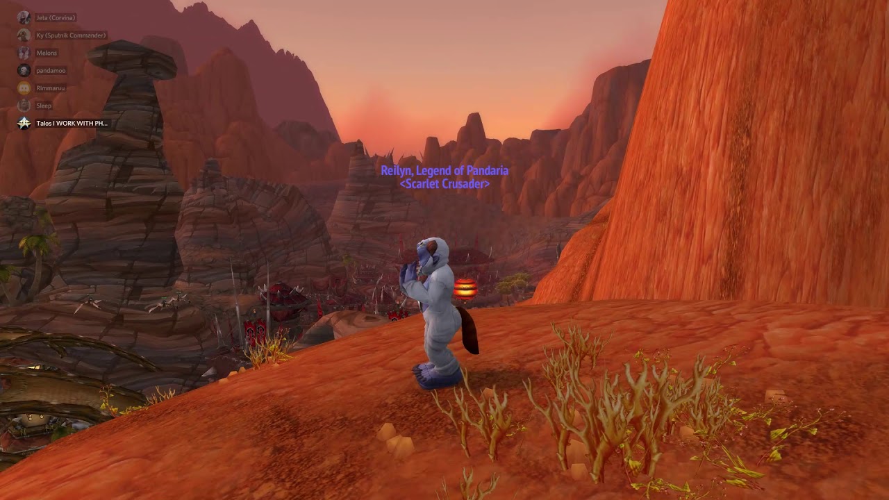 Pandaren in Wendigo Woolies, dancing - YouTube