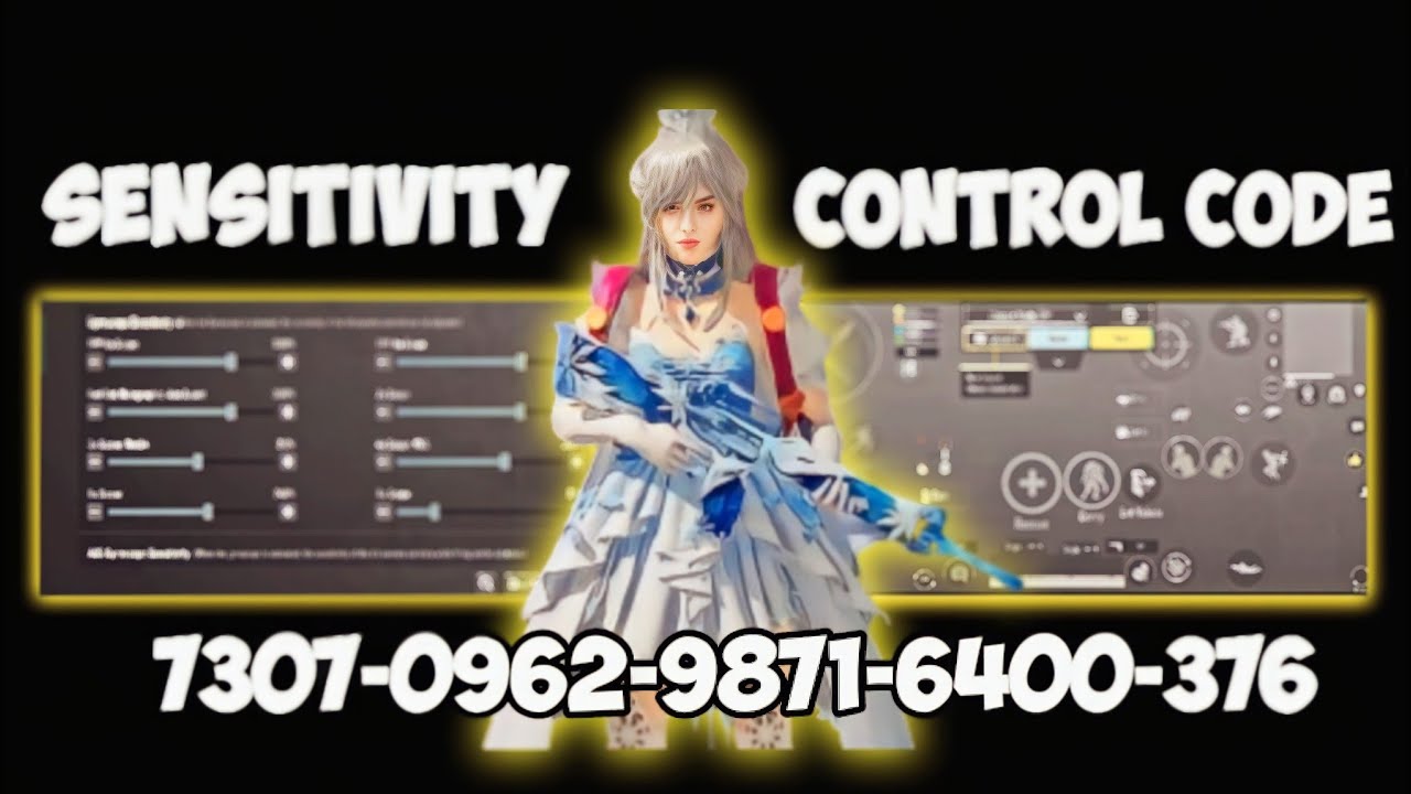 Bgmi sensitivity code today | Bgmi best sensitivity settings | Bgmi ...