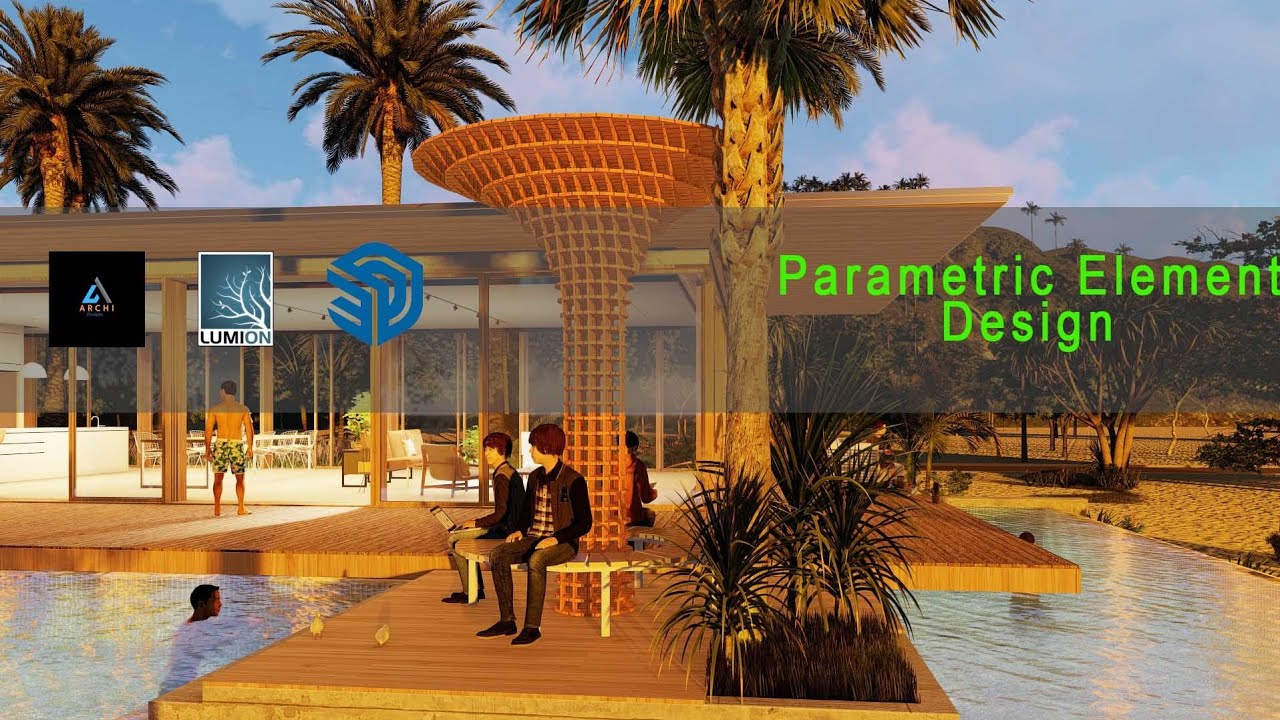 Parametric Element Design with Sketch Up and Lumion - YouTube