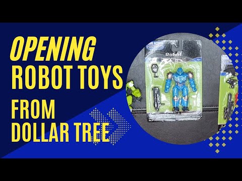 Robot Toy Unboxing - Dollar Tree - YouTube