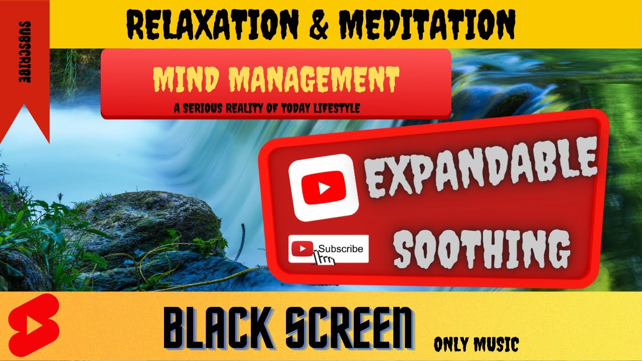 Black Screen Relaxing Music ! Relaxing Sleep Music * Stress Relief ...
