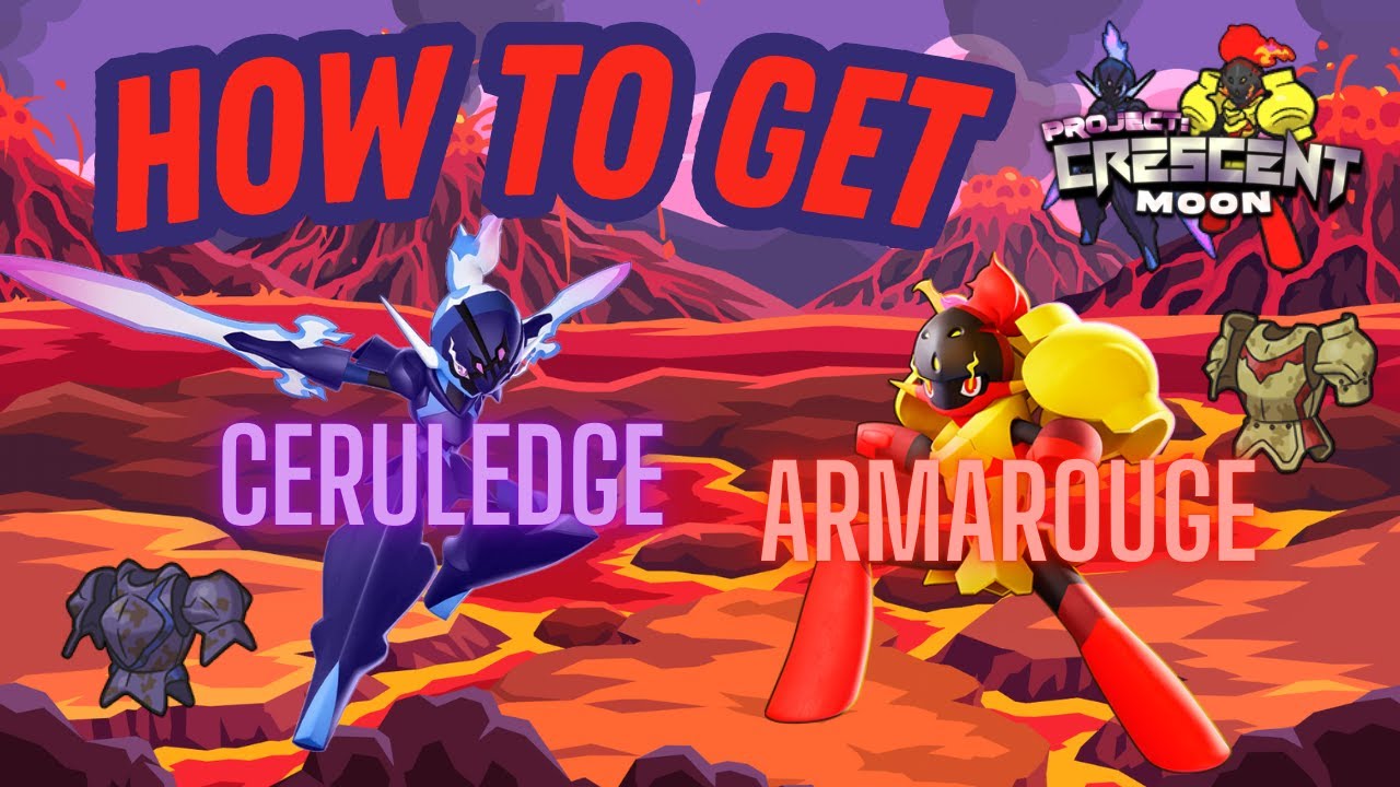 How To Get Ceruledge and Armarouge | Pokemon Brick Bronze - YouTube