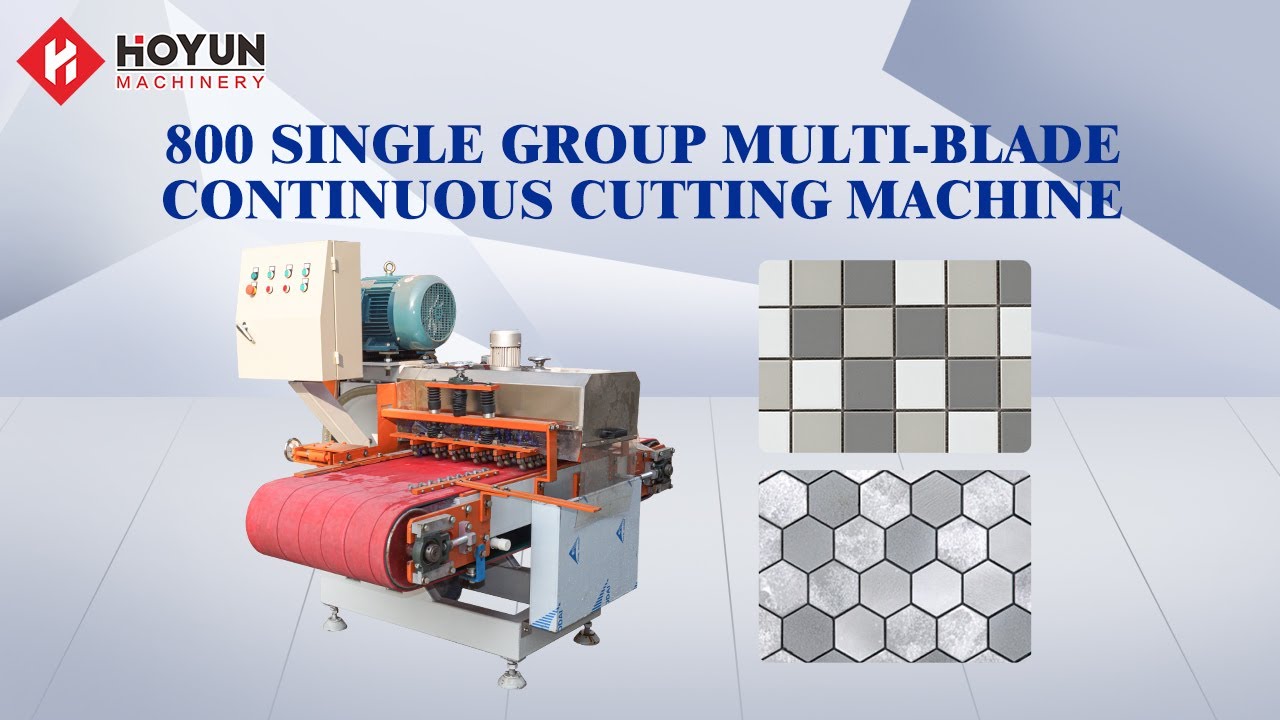 Hoyun cutting mosaic ceramic polishing machine for skirting tile ...