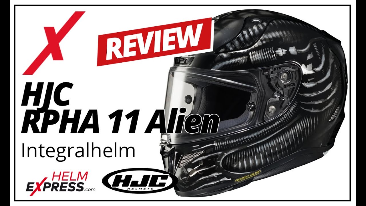 HJC RPHA 11 Alien [Unboxing, Produktvorstellung & Visierwechsel ...