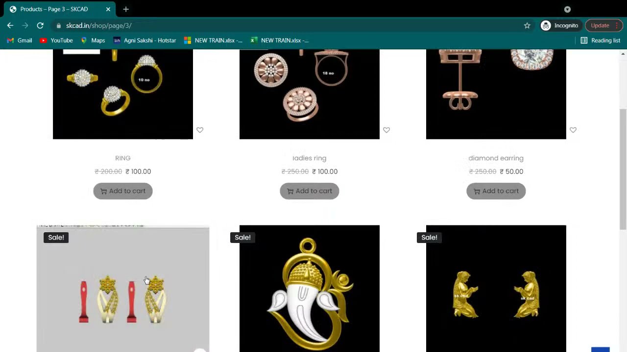 download jewelry cad file free - YouTube