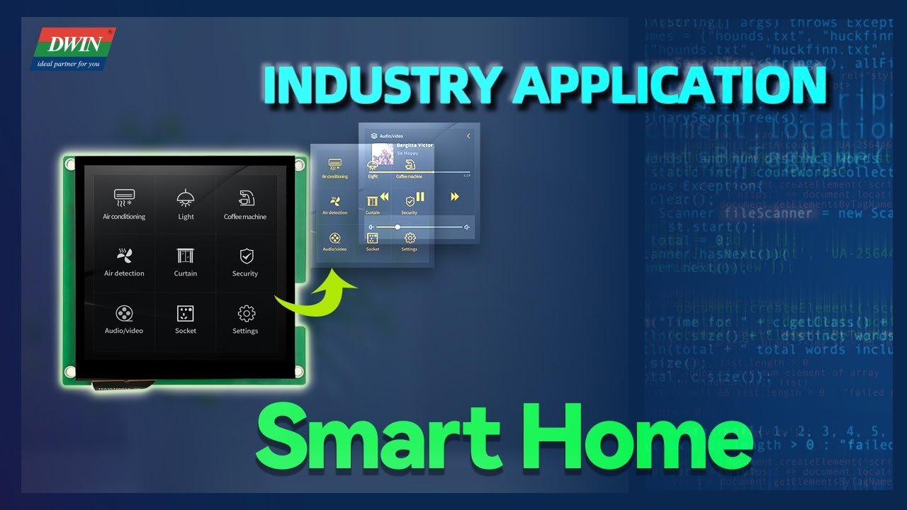How to design the user interface of Smart Home? | DWIN T5L DGUS ...