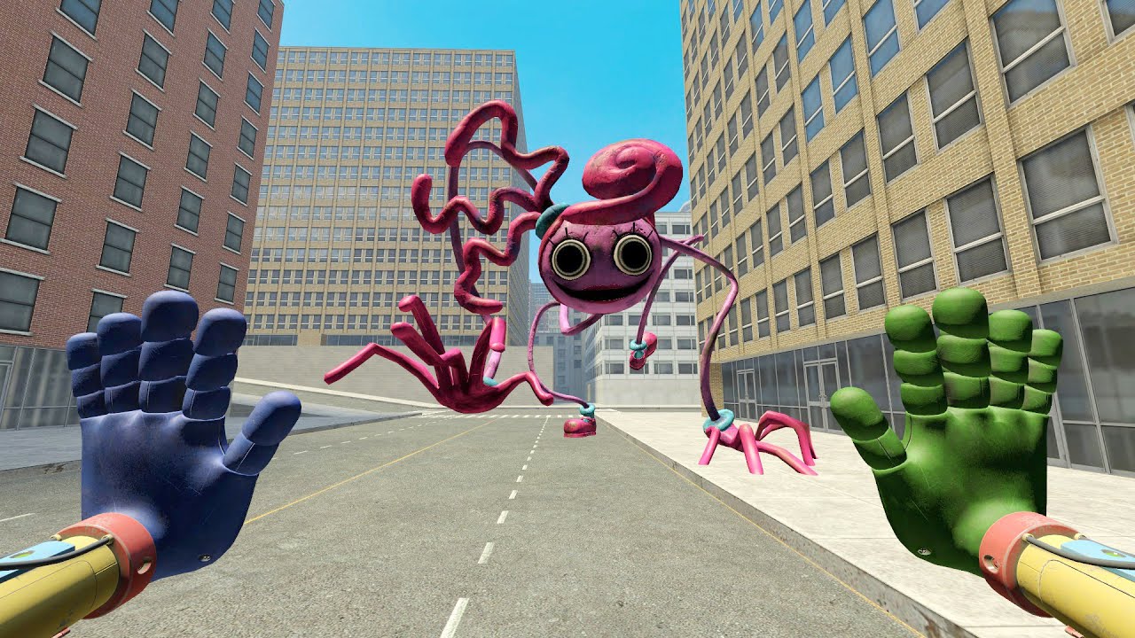 THIS BIG Mommy Long Legs From Poppy PlayTime HUNTS ME in Garry's Mod ...