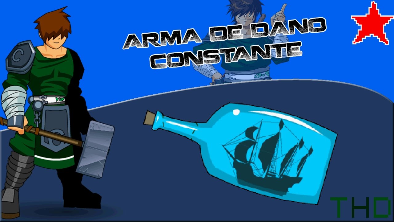 【AQW】Como Obter a Ghost Ship in a Bottle (Weapon de Dano Fixo)(2017 ...