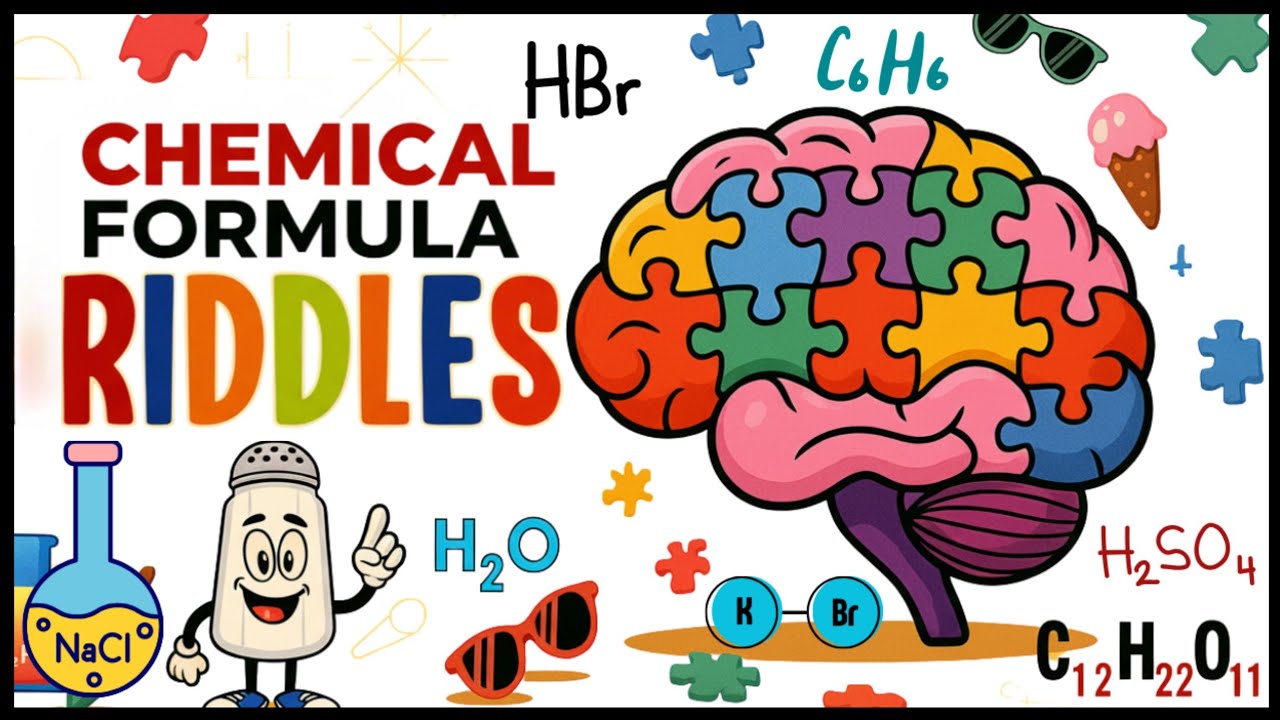 Solve These Mind-Blowing Chemical Formula Riddles?🤓🤠 - Perfect for ...