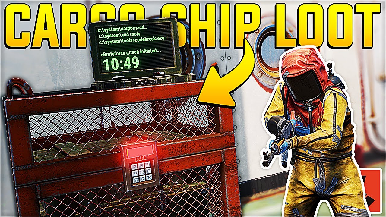 The PERFECT Early Game RUST CARGO SHIP LOOT RUN Gave CRAZY LOOT! - Rust ...