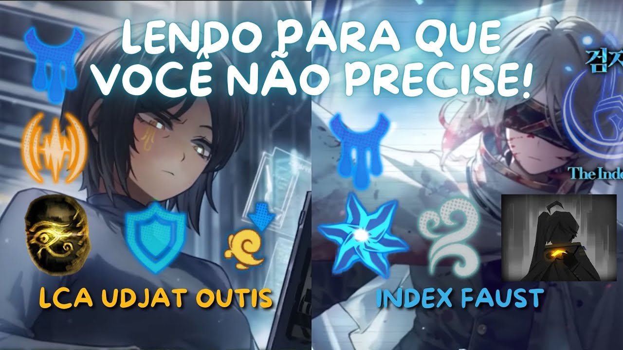 Lendo o kit da Index Faust e LCA Udjat Outis para que você não precise ...
