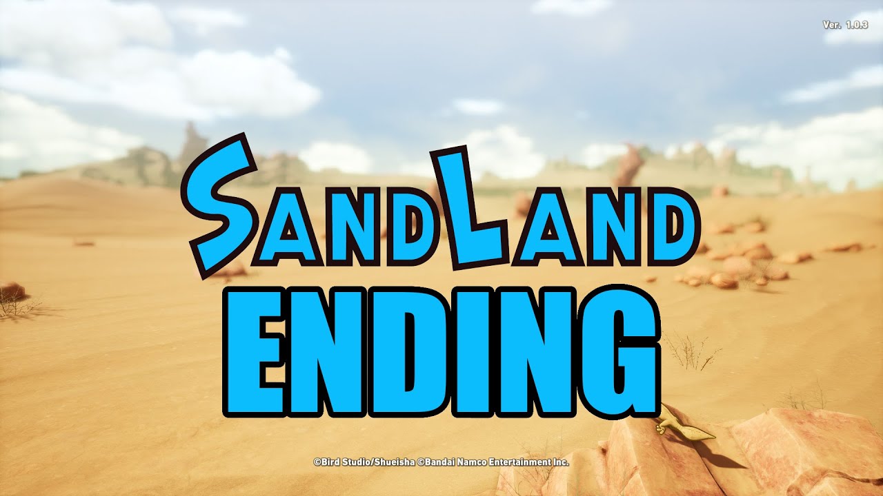 SAND LAND ENDING - YouTube