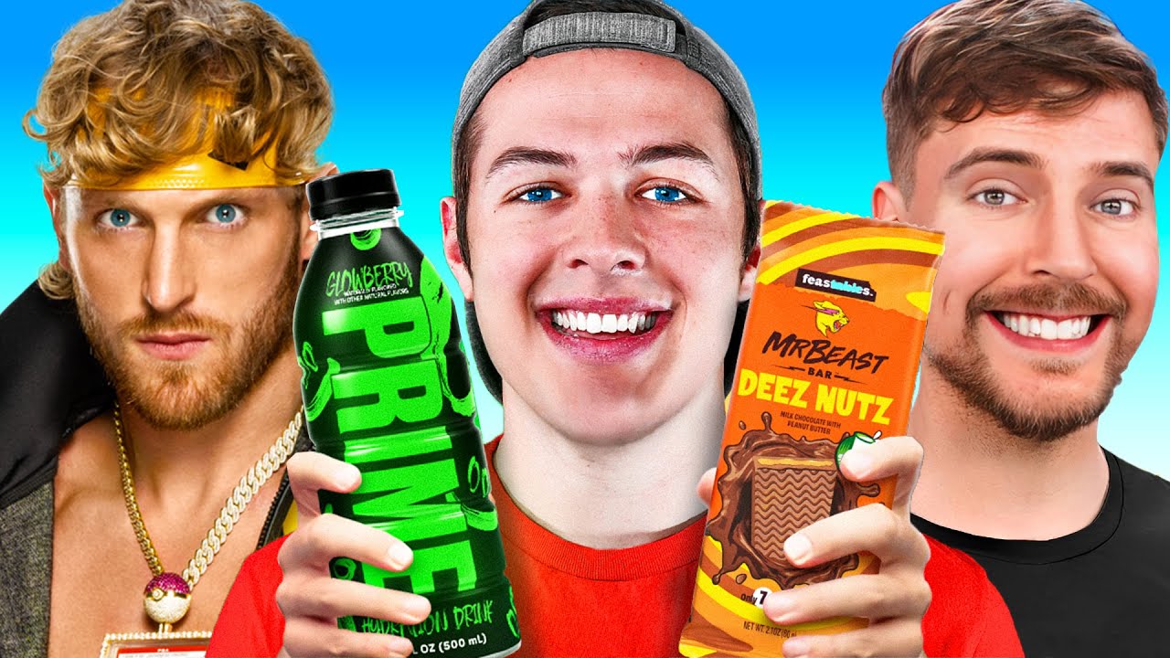 Rating *NEW* YouTuber Products (Prime, Feastables, Faze Rug & More ...