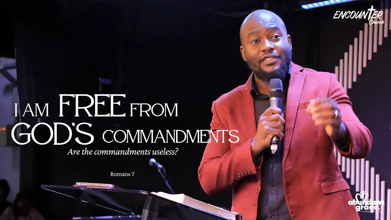 THE BOOK OF ROMANS // #9 I Am Free From God's Commandments // Pastor ...