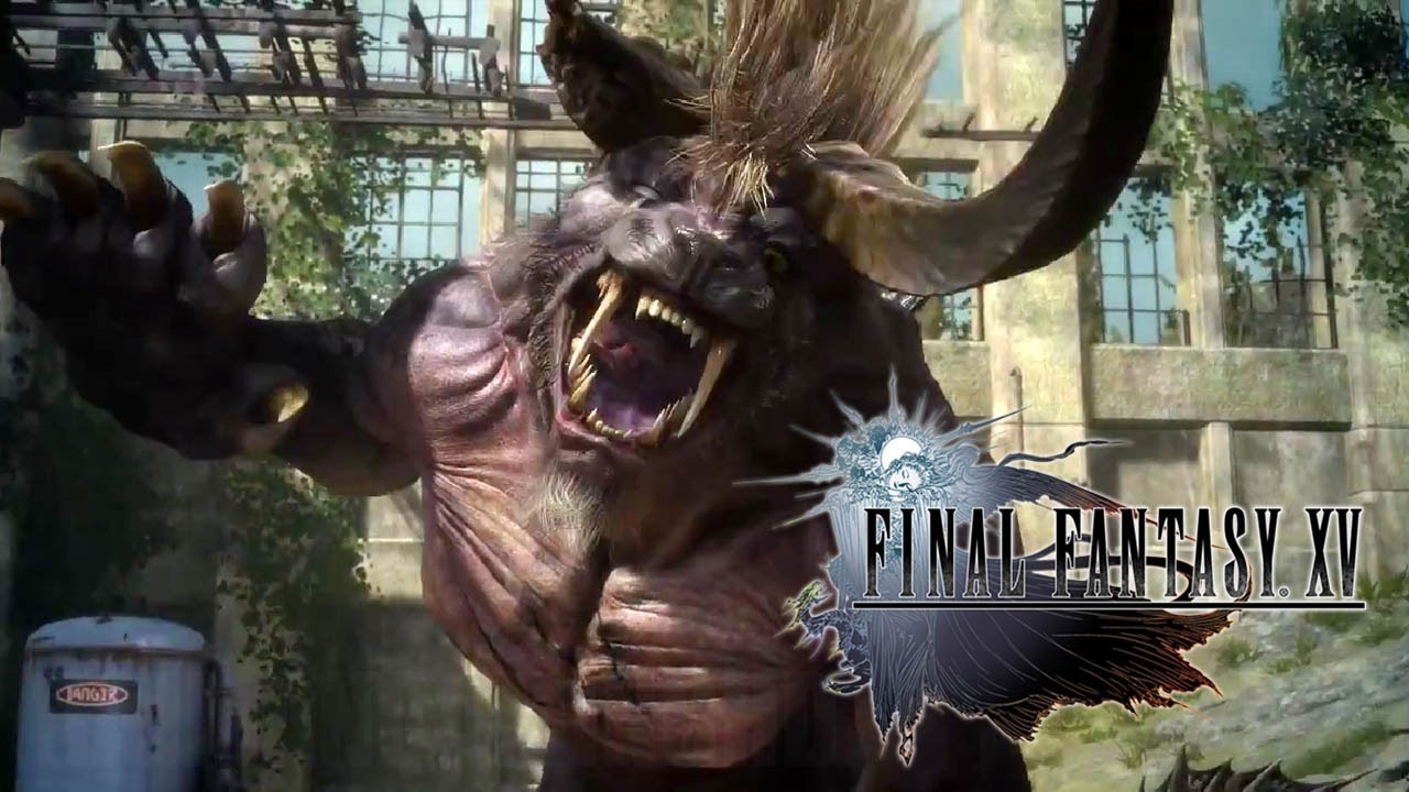 Deadeye Behemoth battle FFXV - YouTube
