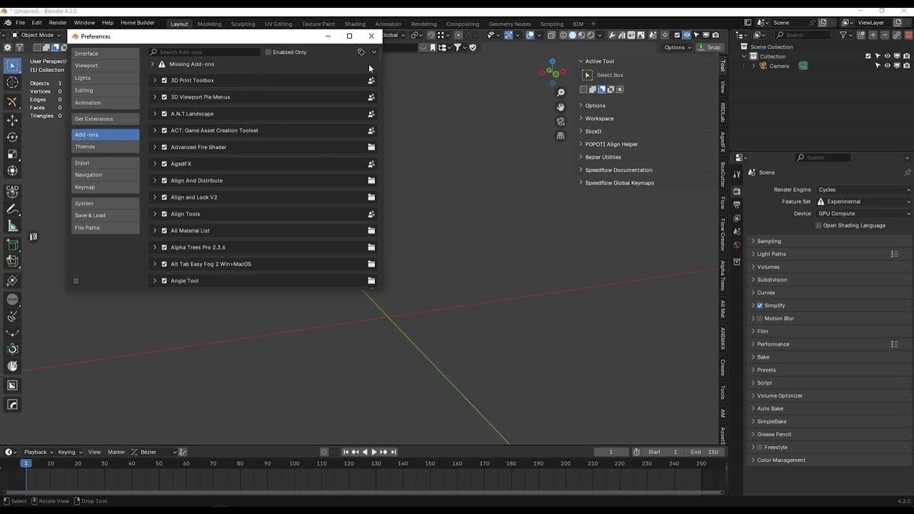 HOW TO INSTALL ADD ONS IN BLENDER 4.3 - YouTube