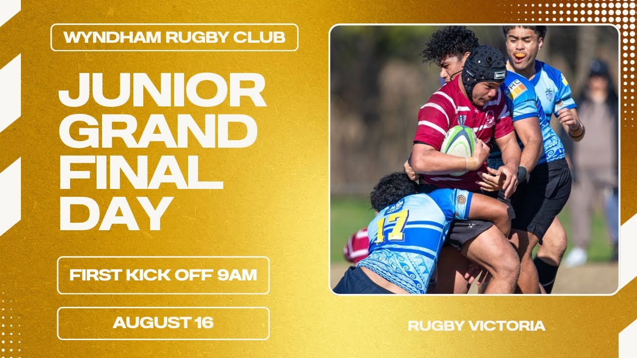 Junior Grand Final Day Live Stream | Rugby Victoria | 2025 - YouTube