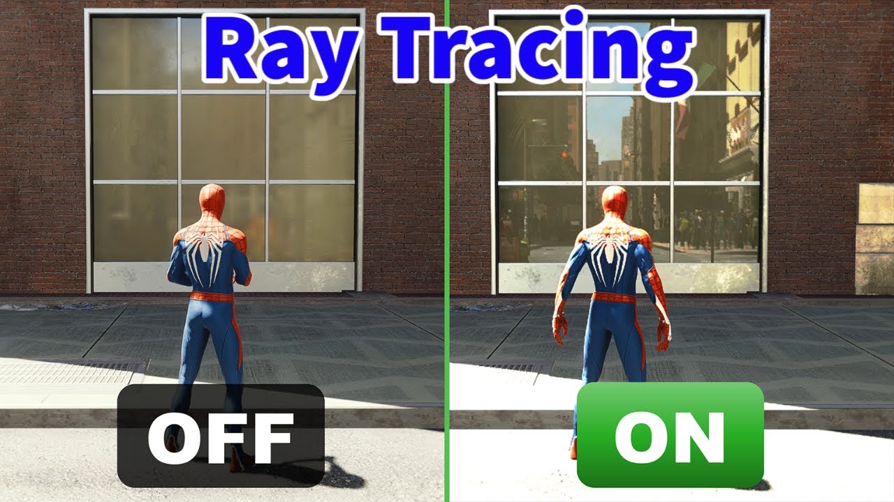 ️Marvel's Spider-Man Remasterizado - Ray Tracing ON vs OFF Comparación ...