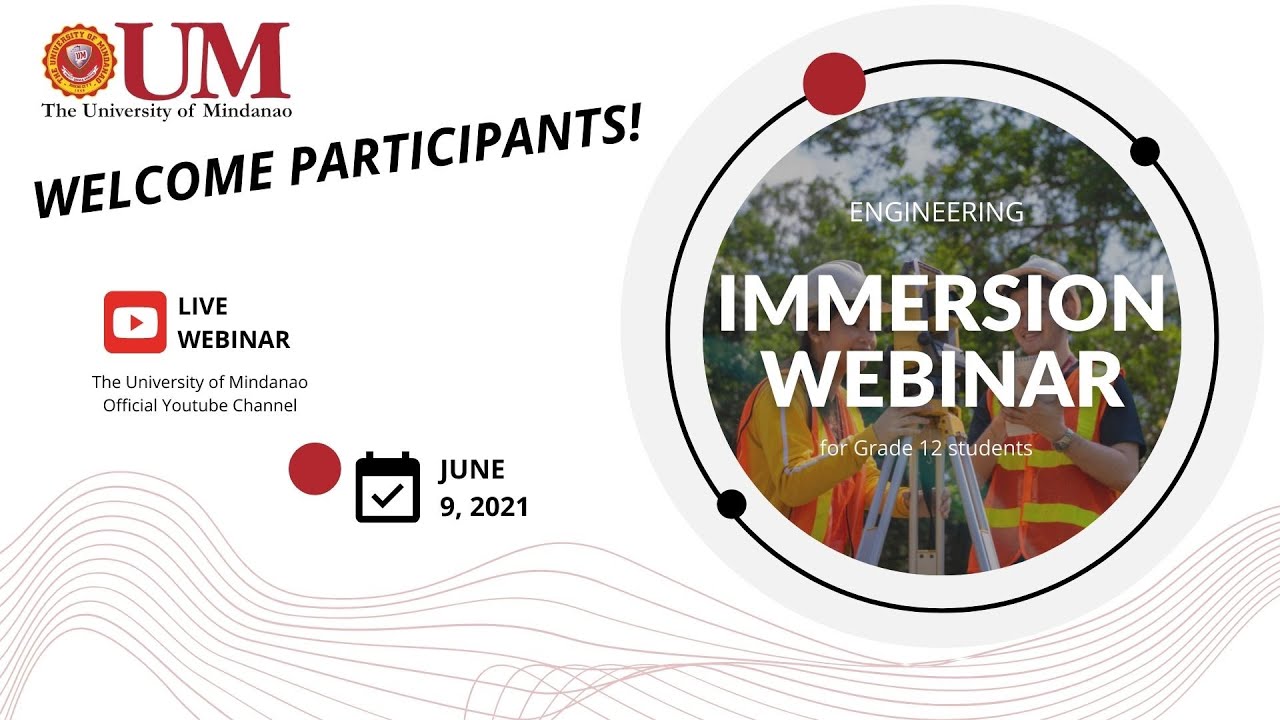 SHS IMMERSION WEBINAR| ENGINEERING - YouTube