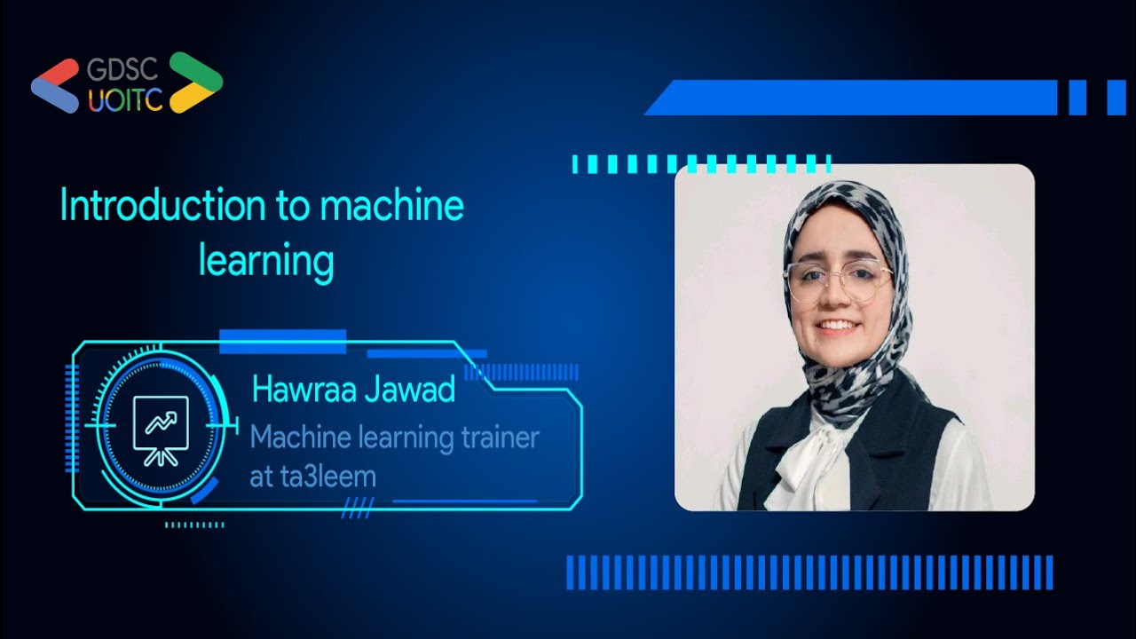 Introduction to machine learning - YouTube
