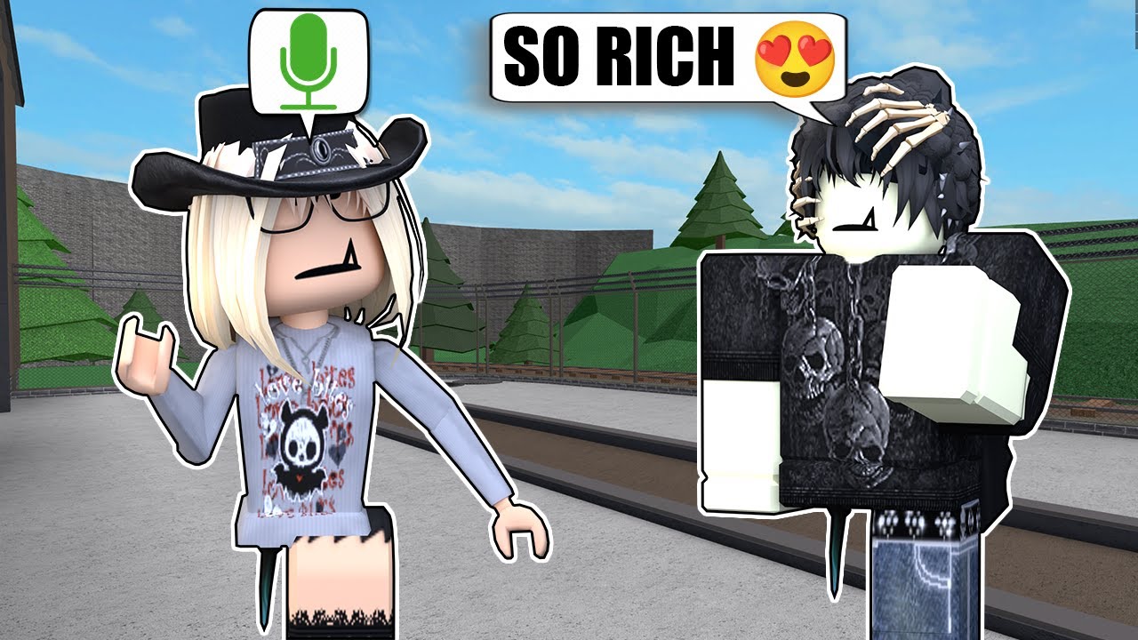 I PRETENDED to be a RICH EMO GIRL IN MM2 - YouTube