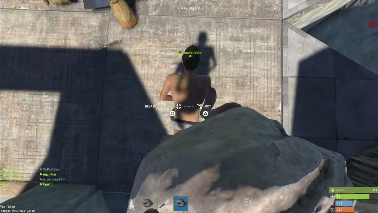 RUST CONSOLE CRAWL EXPLOIT - YouTube