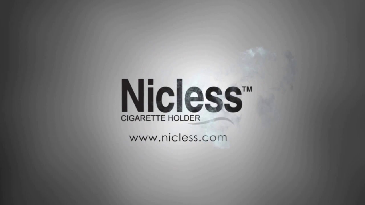Nicless Disposable Cigarette Filters - YouTube