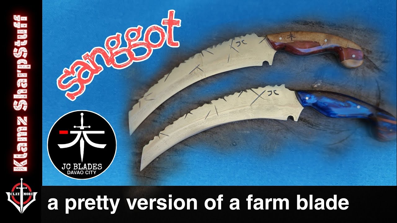 Sanggot, my pretty version of the Manangguete blade - YouTube