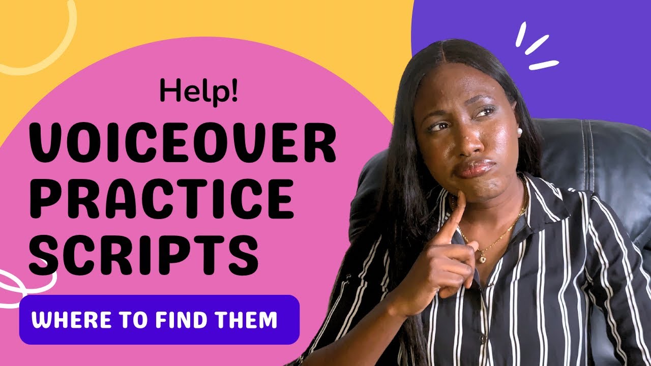 Where to get Voiceover Practice scripts as a Beginner Voice-over artist ...