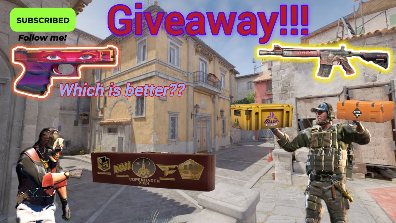 I have UNBOXED +60 CS2 Case and i got Those for GIVEAWAY!!! - YouTube