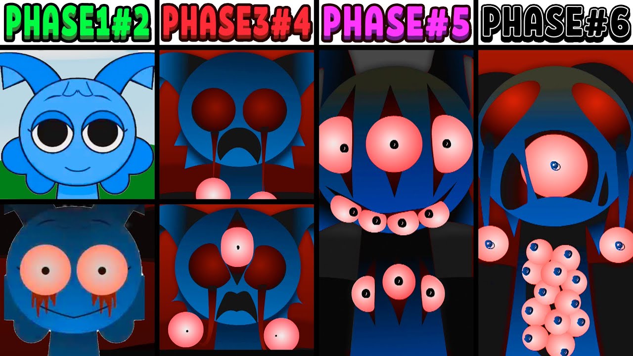 All Phases in Incredibox Sprunki 3 of Viegre: From Phase 1 to Phase 6 ...