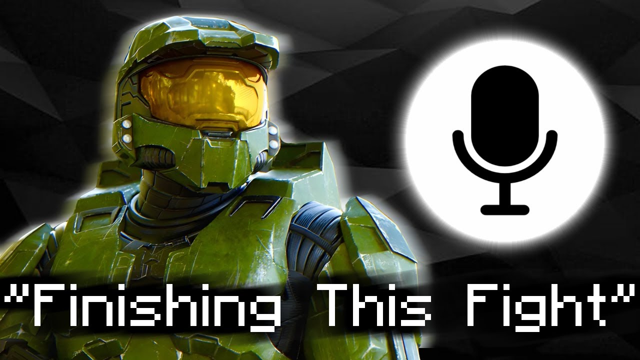 I Tried Voice Acting The Master Chief - YouTube