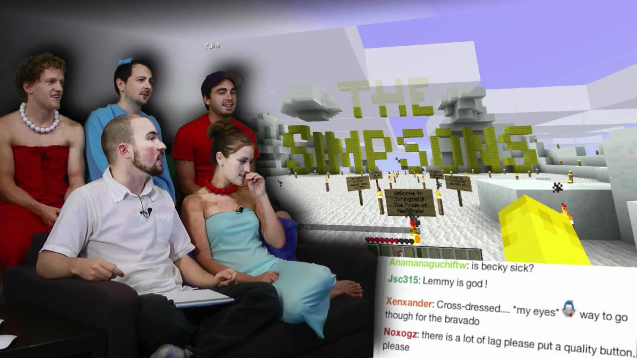 Minecraft AWESOME! Simpsons! - Welcome to Springfield! - YouTube